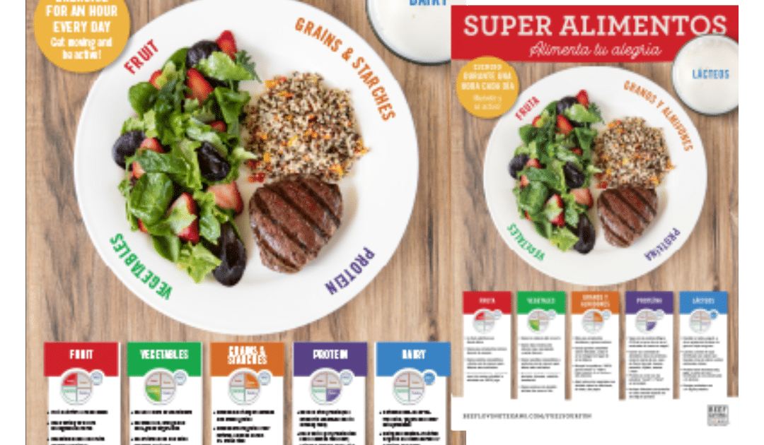 MyPlate Poster | Beef Loving Texans | Beef Loving Texans is your one ...