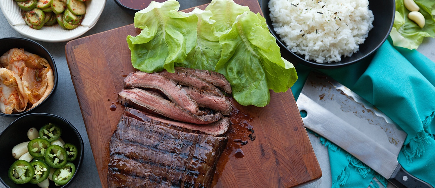 Korean Beef Ssam Lettuce Wraps | Beef Loving Texans | Beef Loving ...