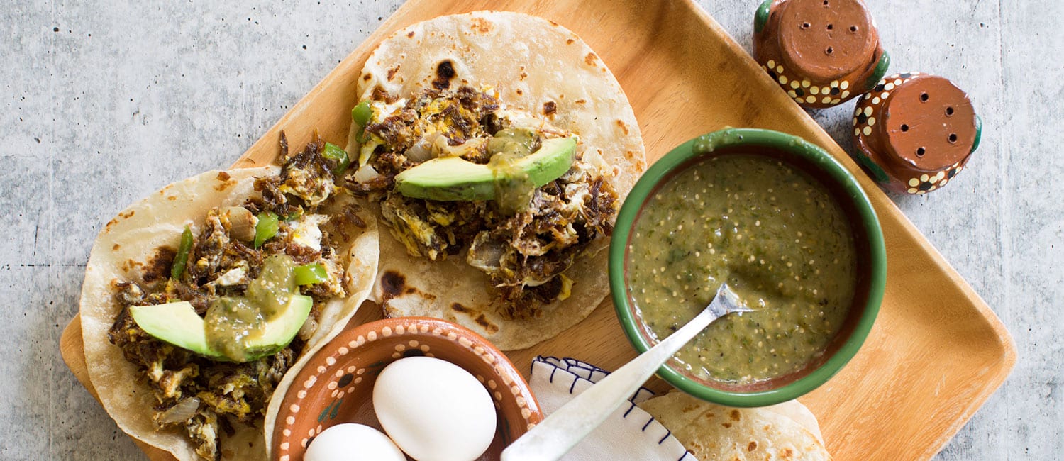 Machacado Breakfast Tacos | Beef Loving Texans | Beef Loving Texans is ...