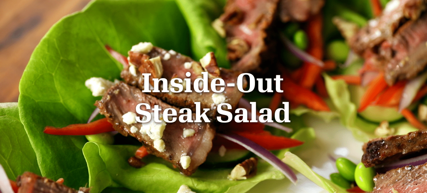 Inside-Out Grilled Steak Salad | Beef Loving Texans | Beef Loving ...