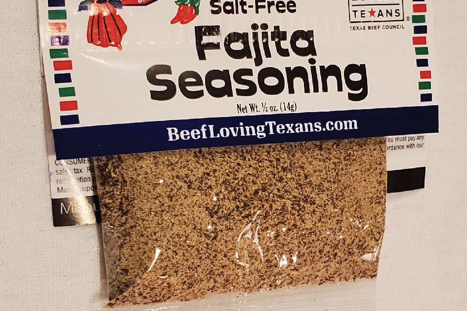 Spice Packet – Fajita Salt-Free | Beef Loving Texans | Beef Loving ...