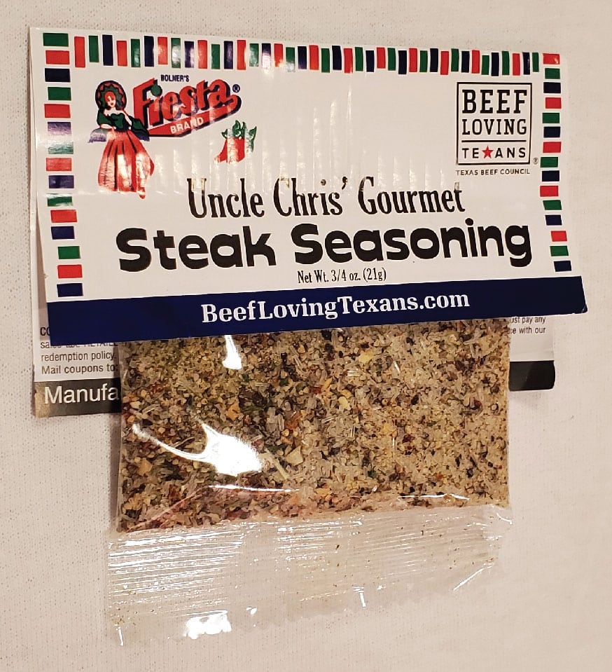 Spice Packet – Fiesta Steak | Beef Loving Texans | Beef Loving Texans ...